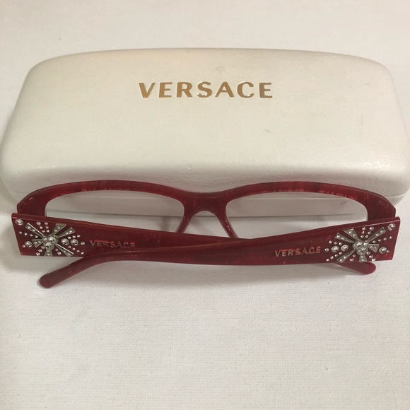 Versace | Accessories | Versace Frames Deep Red | Poshmark